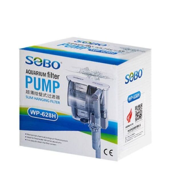 SOBO WP‑628H Slim Hang‑On Filter | Judy's Planted Tanks